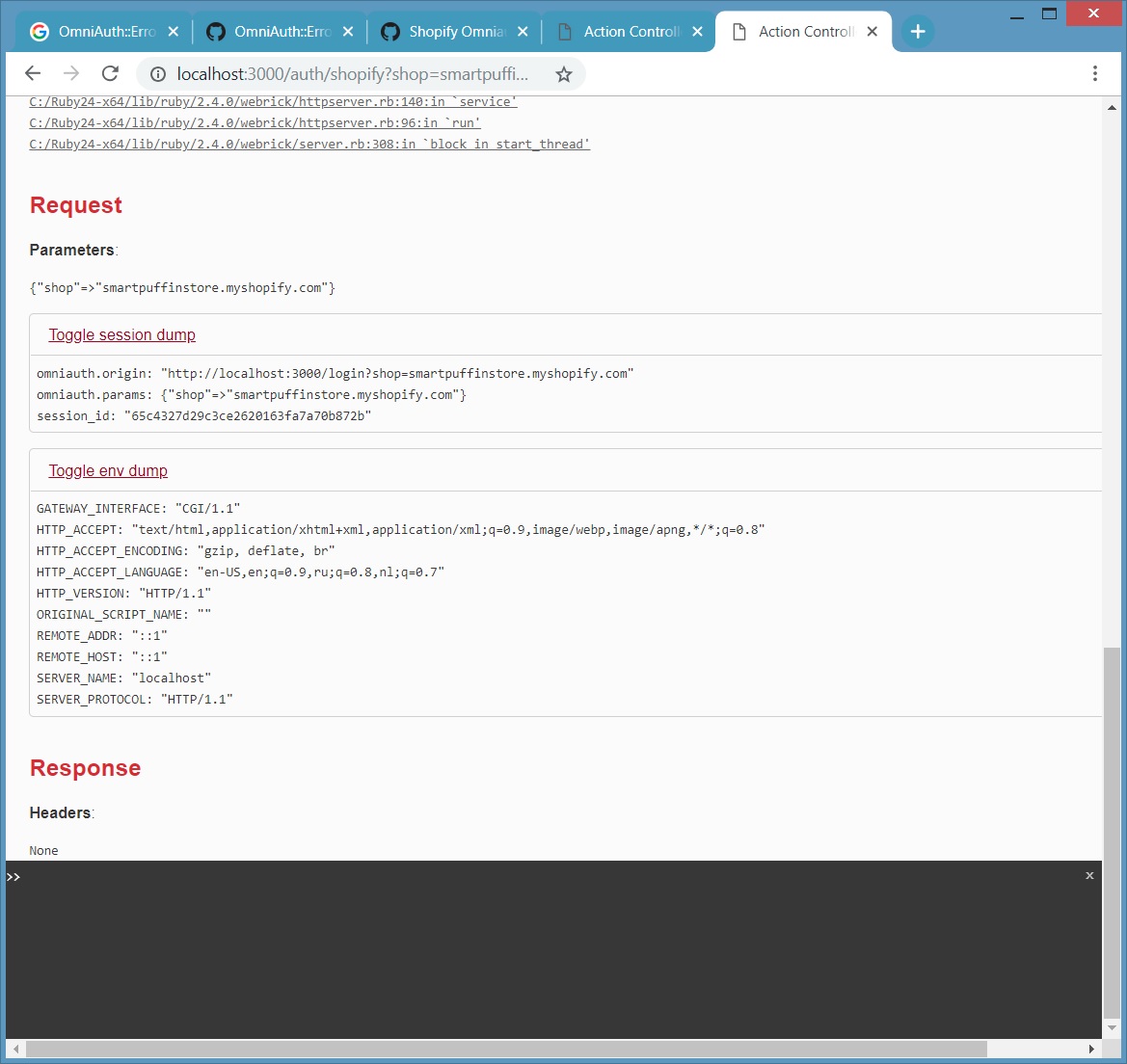 OmniAuth::Error invalid_site when trying to run example plugin · Issue #649 · Shopify/shopify ...