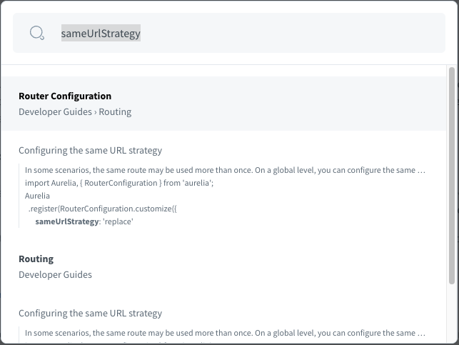 Configuring The Same Url Strategy Missing From Router Configuration 