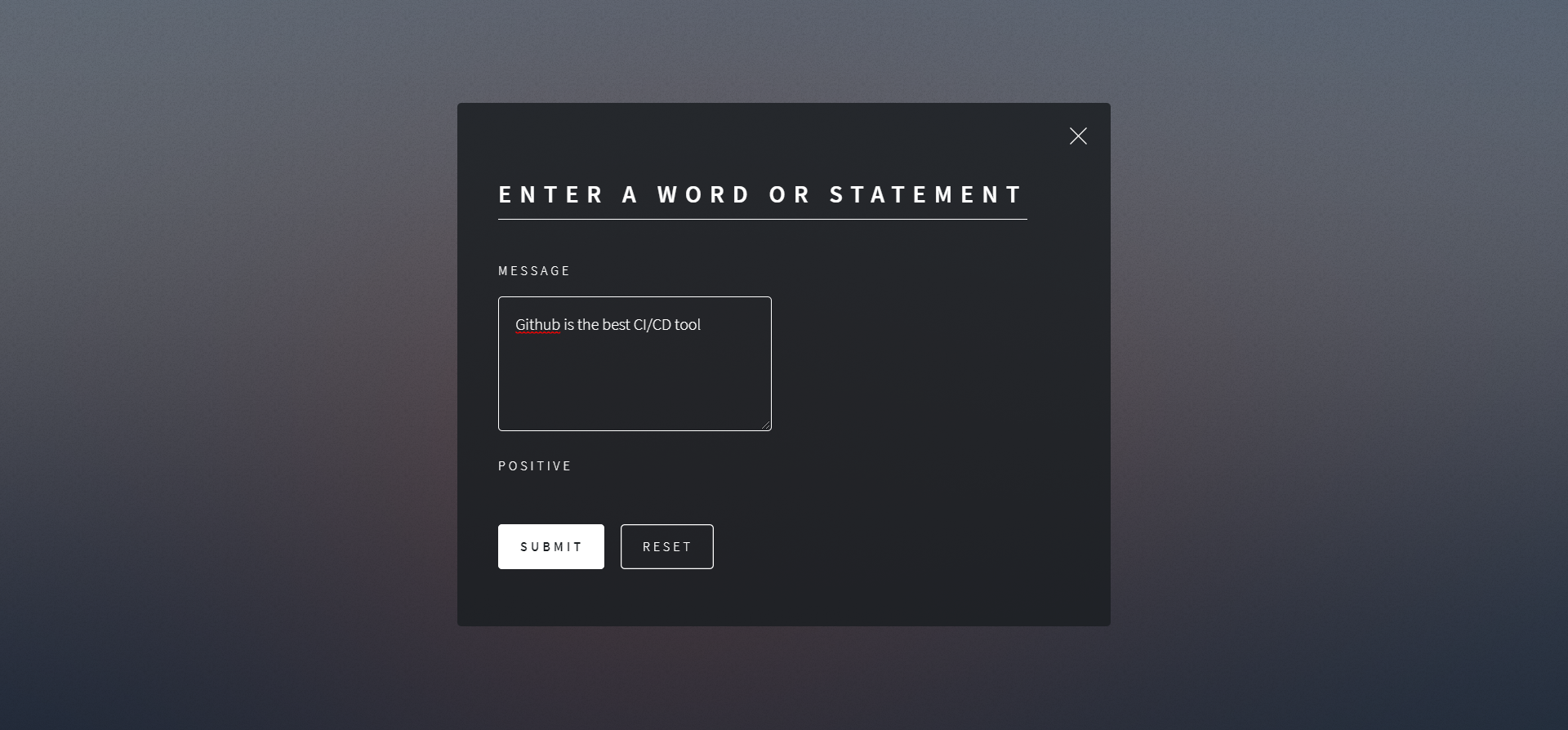 Github Jeevan5955 Sentiment Analysis Application
