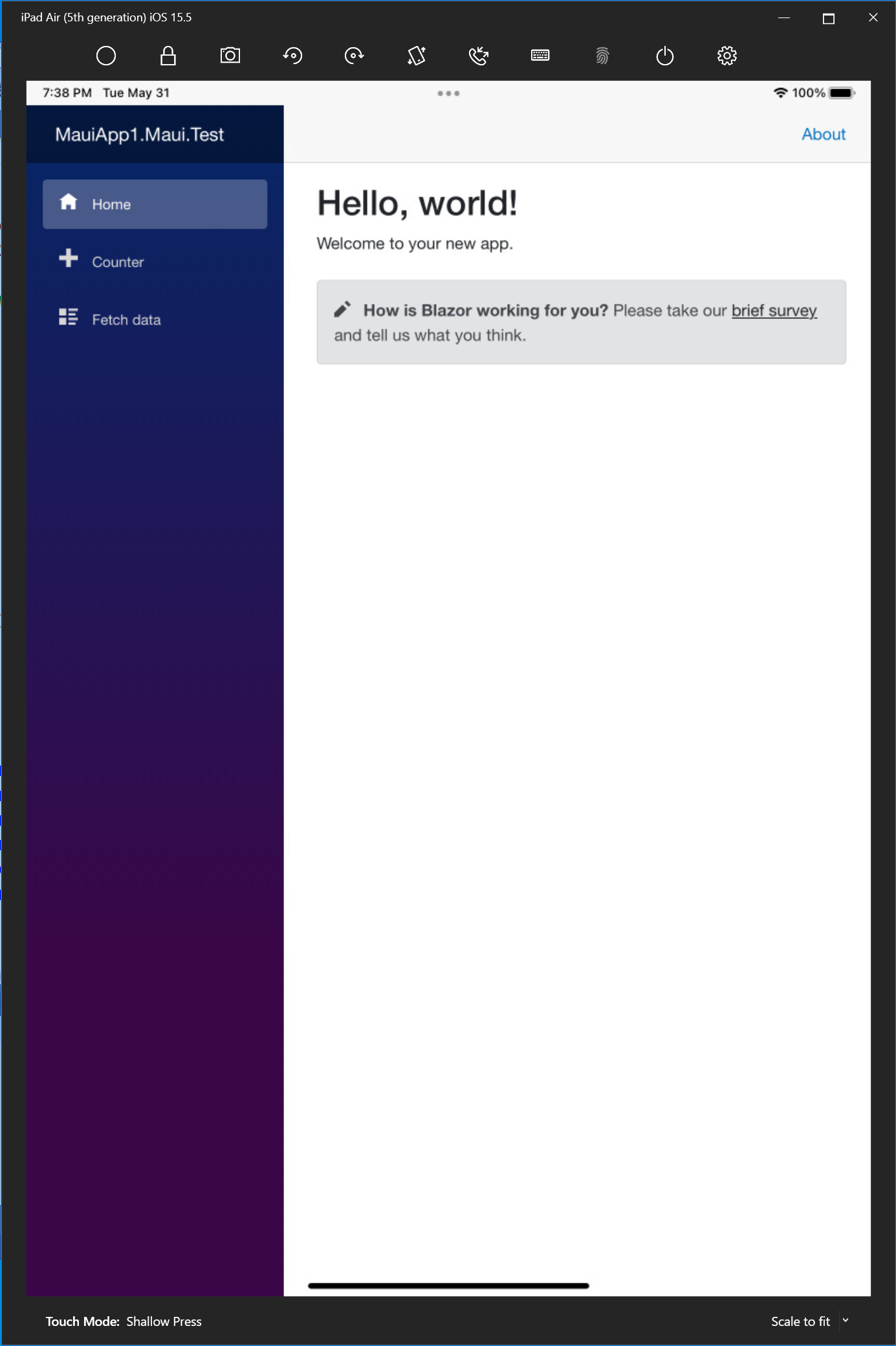 Blazor App Menu Not Rendered In Ios · Issue 7600 · Dotnetmaui · Github