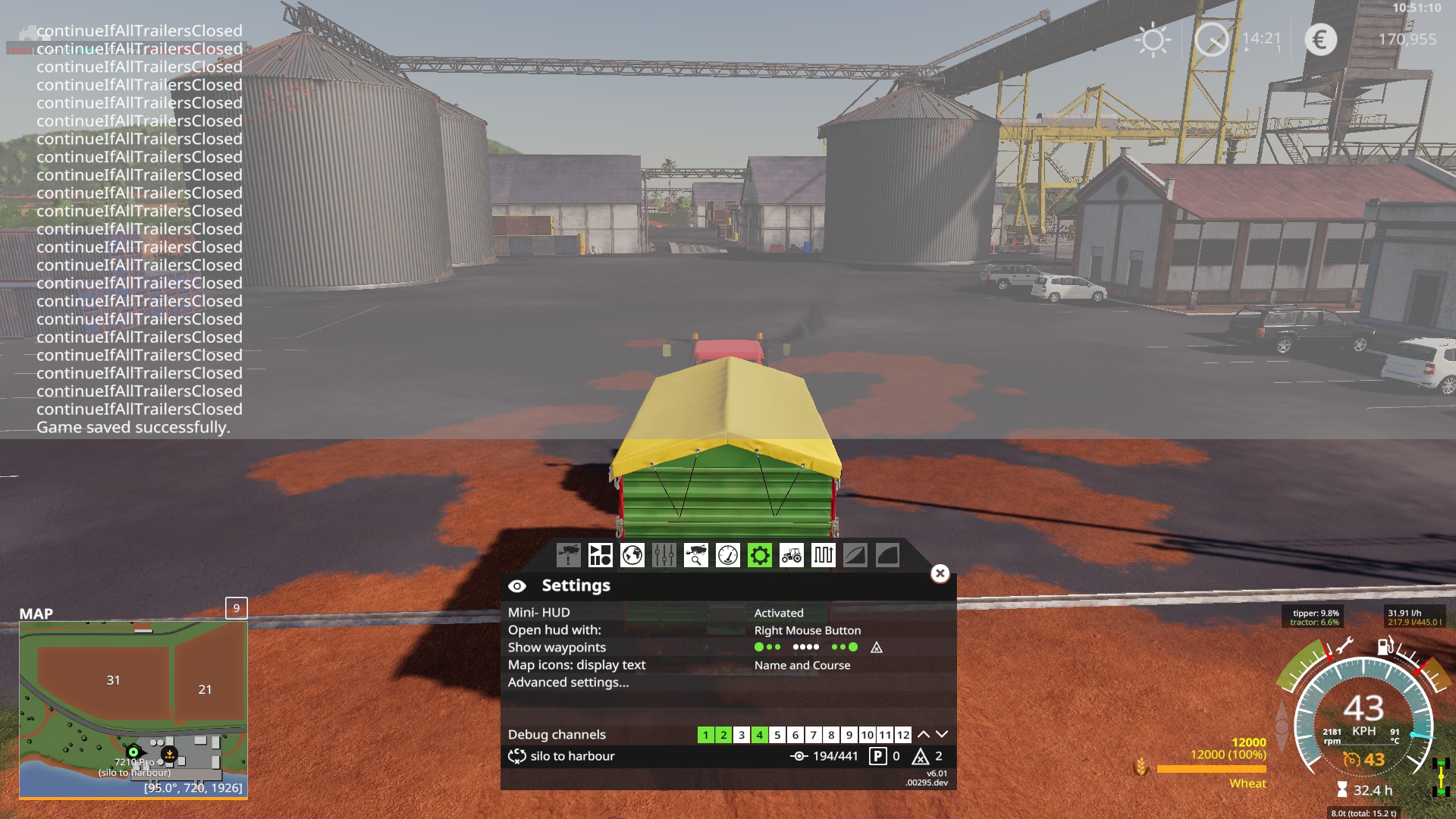 Combine mode unloading problem · Issue #4216 · Courseplay/courseplay · GitHub