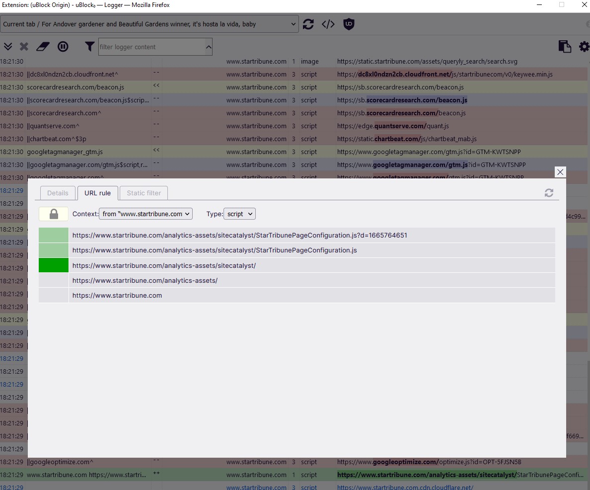 startribune.com: breakage · Issue #15281 · uBlockOrigin/uAssets · GitHub