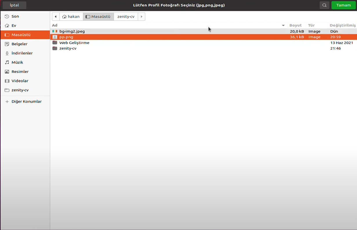 GitHub - hakanakdogan/Zenity-Cv-Maker: Zenity ve Bash kullanarak yaptığım CV oluşturma uygulaması