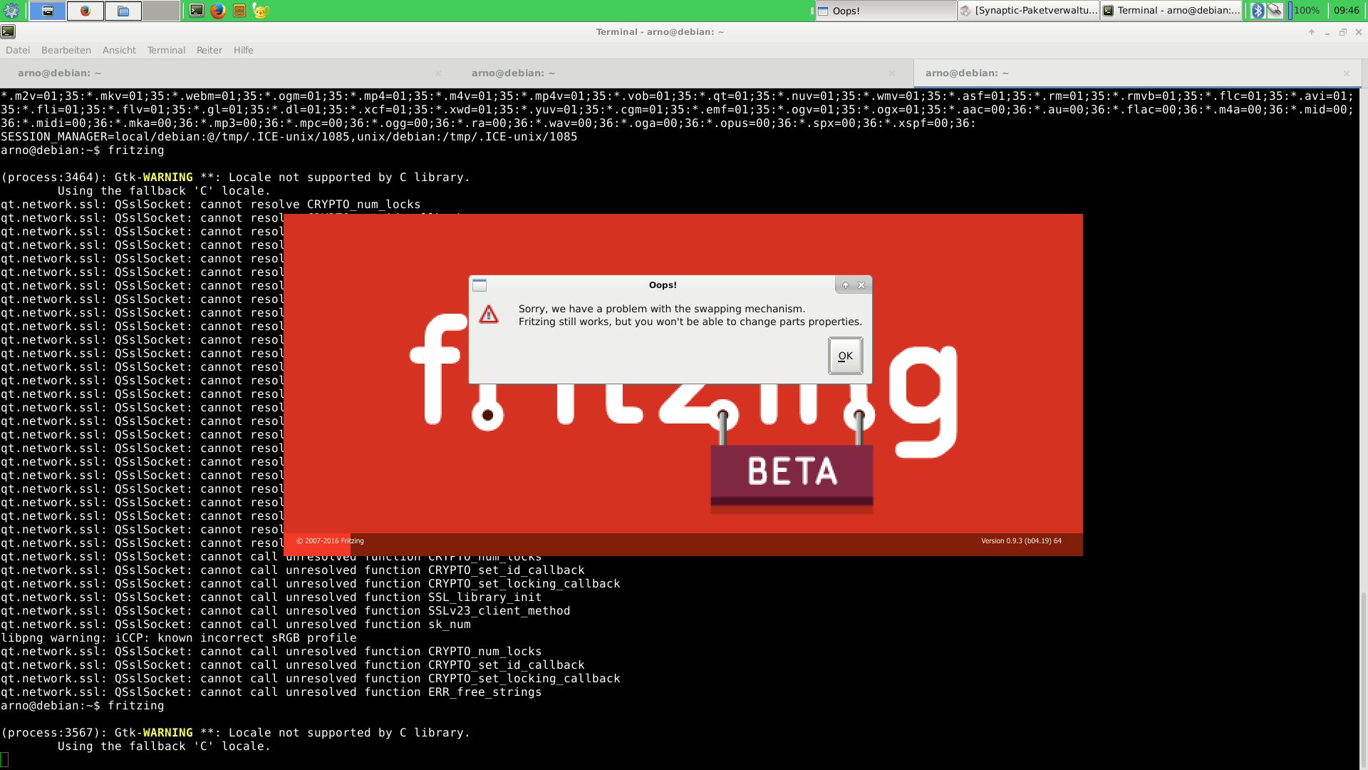 Does not work on Debian 9.2 ( Stretch ) properly · Issue #3371 · fritzing/fritzing-app · GitHub