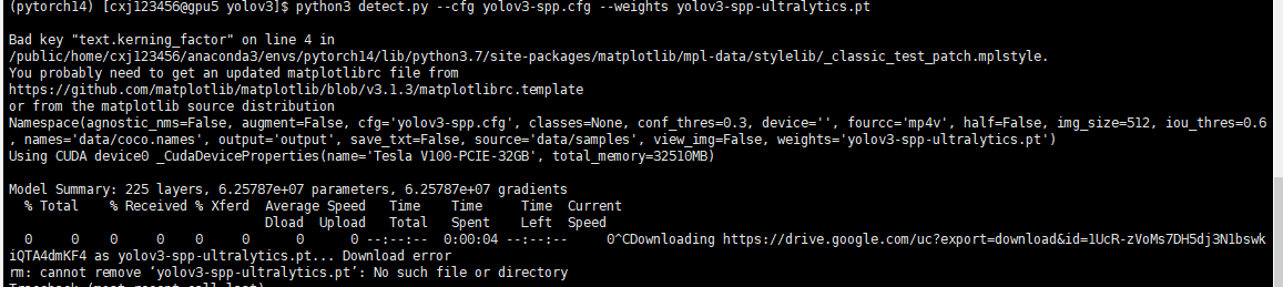 No detected box in the output image after running detect.py · Issue #1028 · ultralytics/yolov3 ...