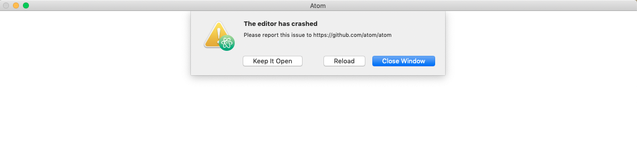 Cannot open Atom editor · Issue #19039 · atom/atom · GitHub