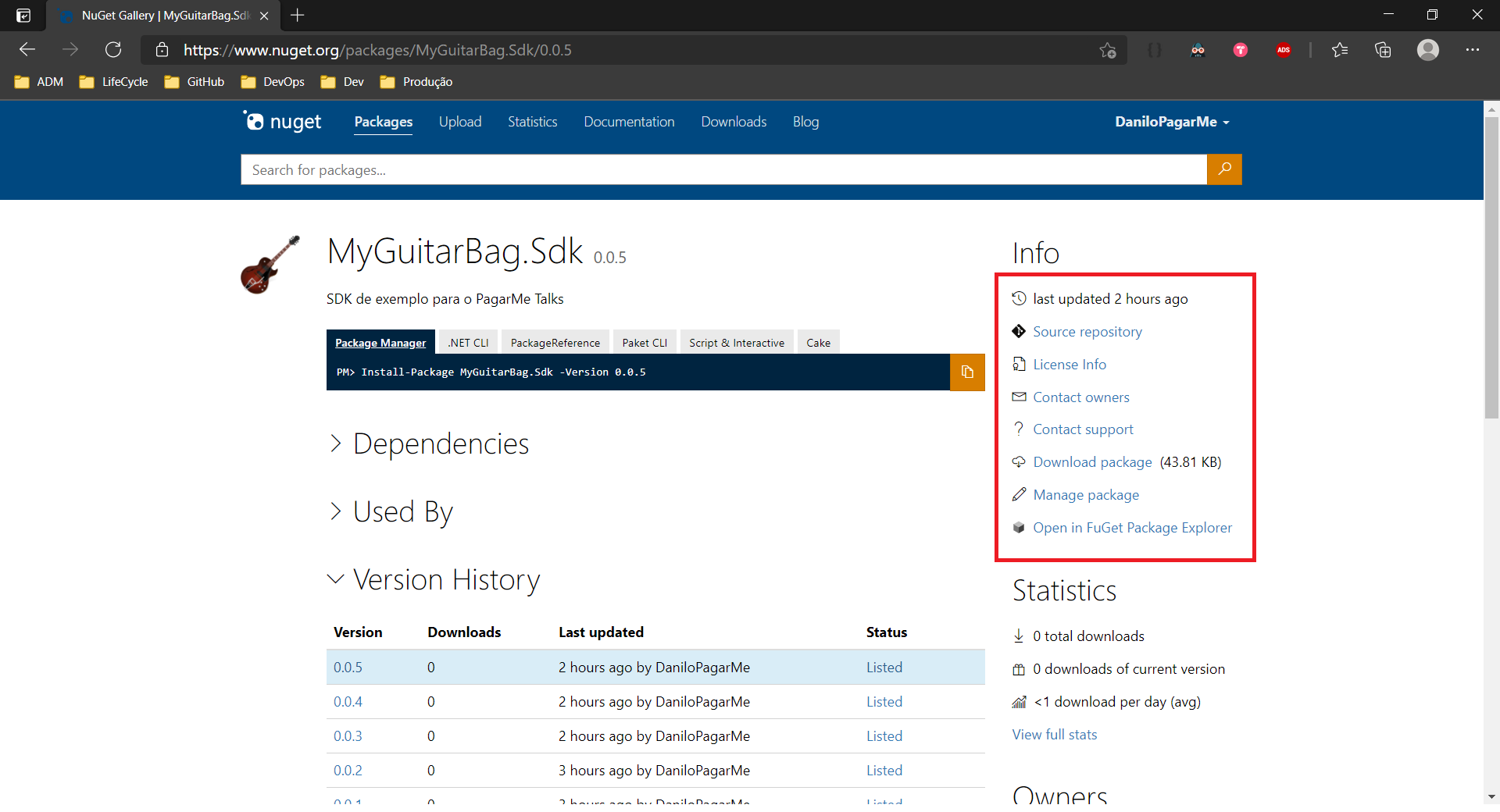 GitHub - ddomingos-mundi/MyGuitarBag: Exemplo de SDK para o PagarMe Talks