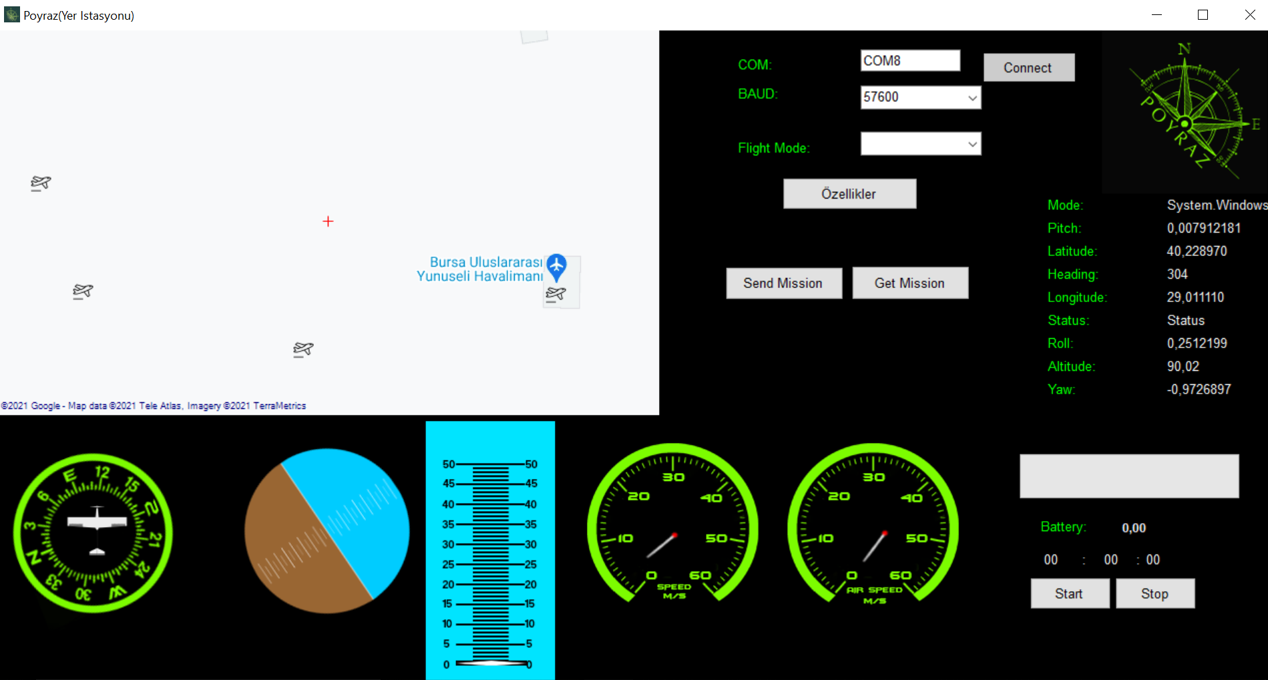 GitHub - kubraturkoglu/IHA-Yer-Istasyonu: Yer İstasyonu arayüzü