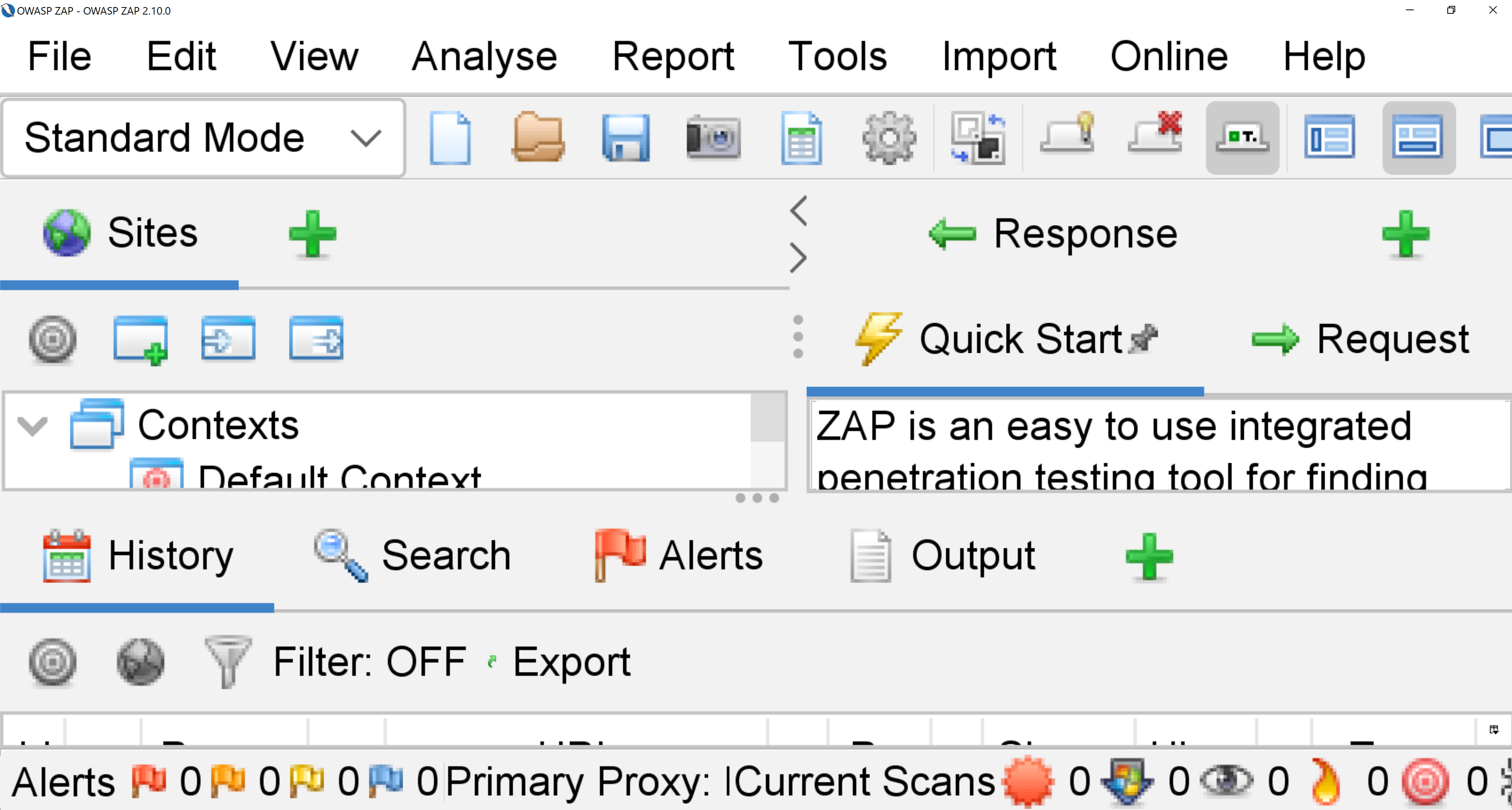 ZAP view is very zoomed in on high display · Issue #6585 · zaproxy/zaproxy · GitHub