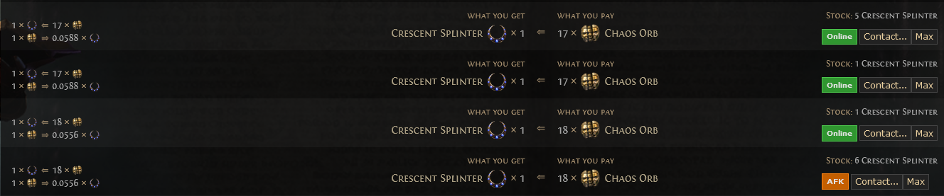 Incorrect pricing ratios · Issue #838 · SnosMe/awakened-poe-trade · GitHub