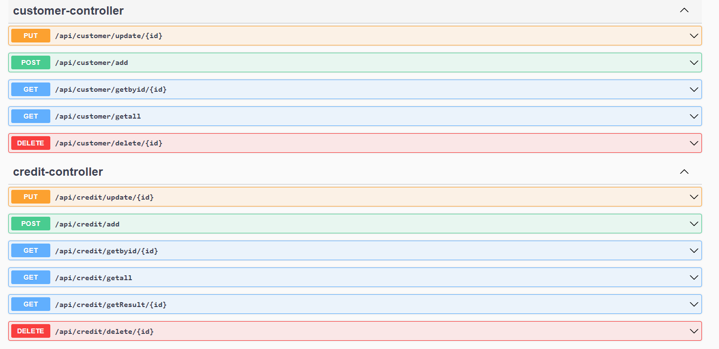 GitHub - ozgeaktas/CreditManagement: Spring Boot Project for DefineX