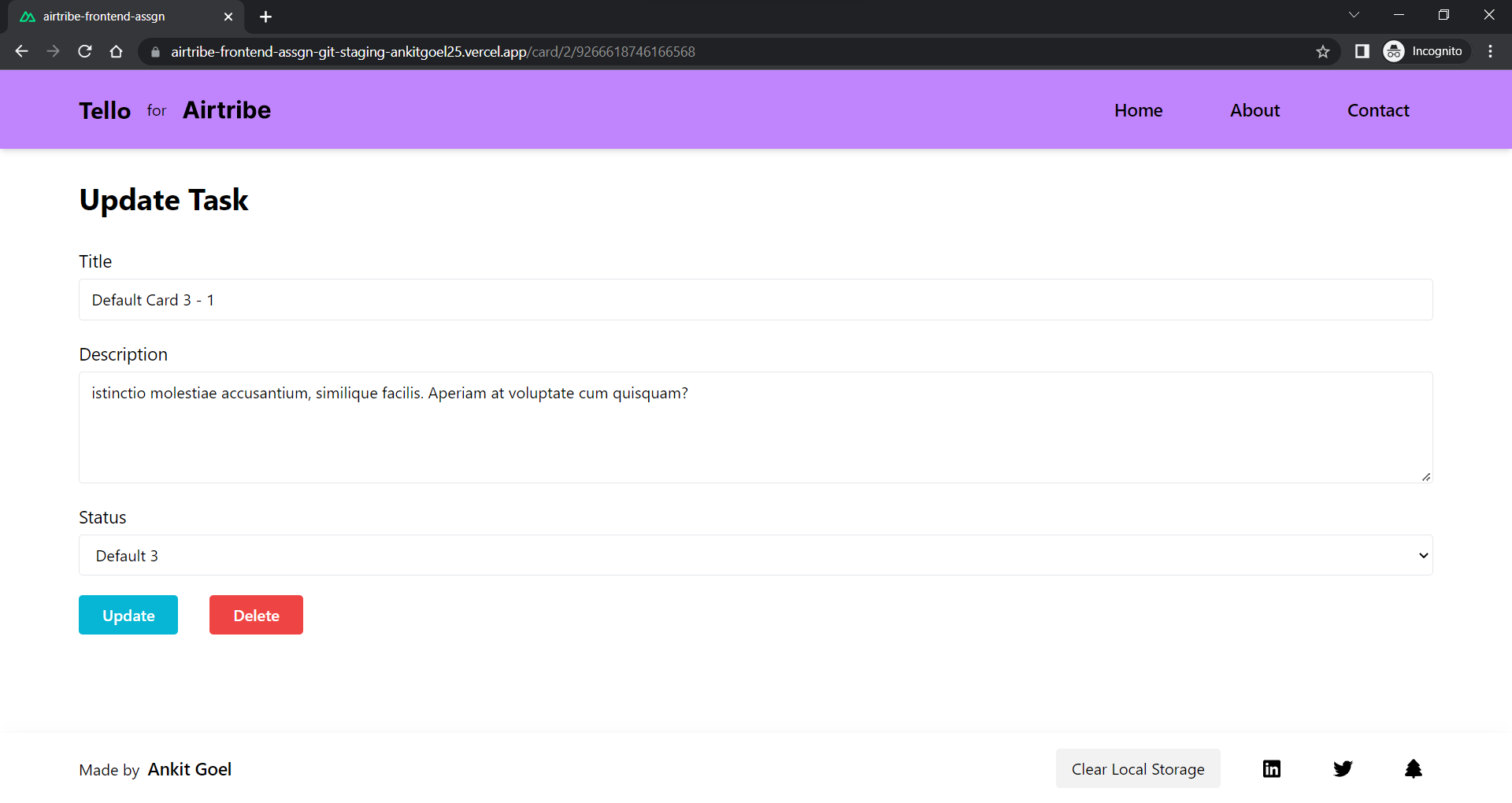 GitHub - ankitgoel25/airtribe-frontend-assgn: Assignment-Frontend for Airtribe
