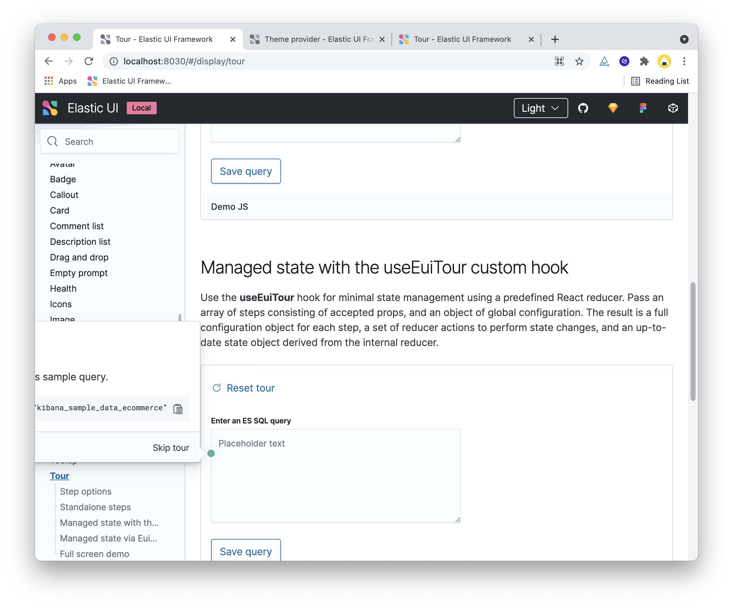 [EuiTour] Position is wrong when element is out of current viewport · Issue #5226 · elastic/eui ...