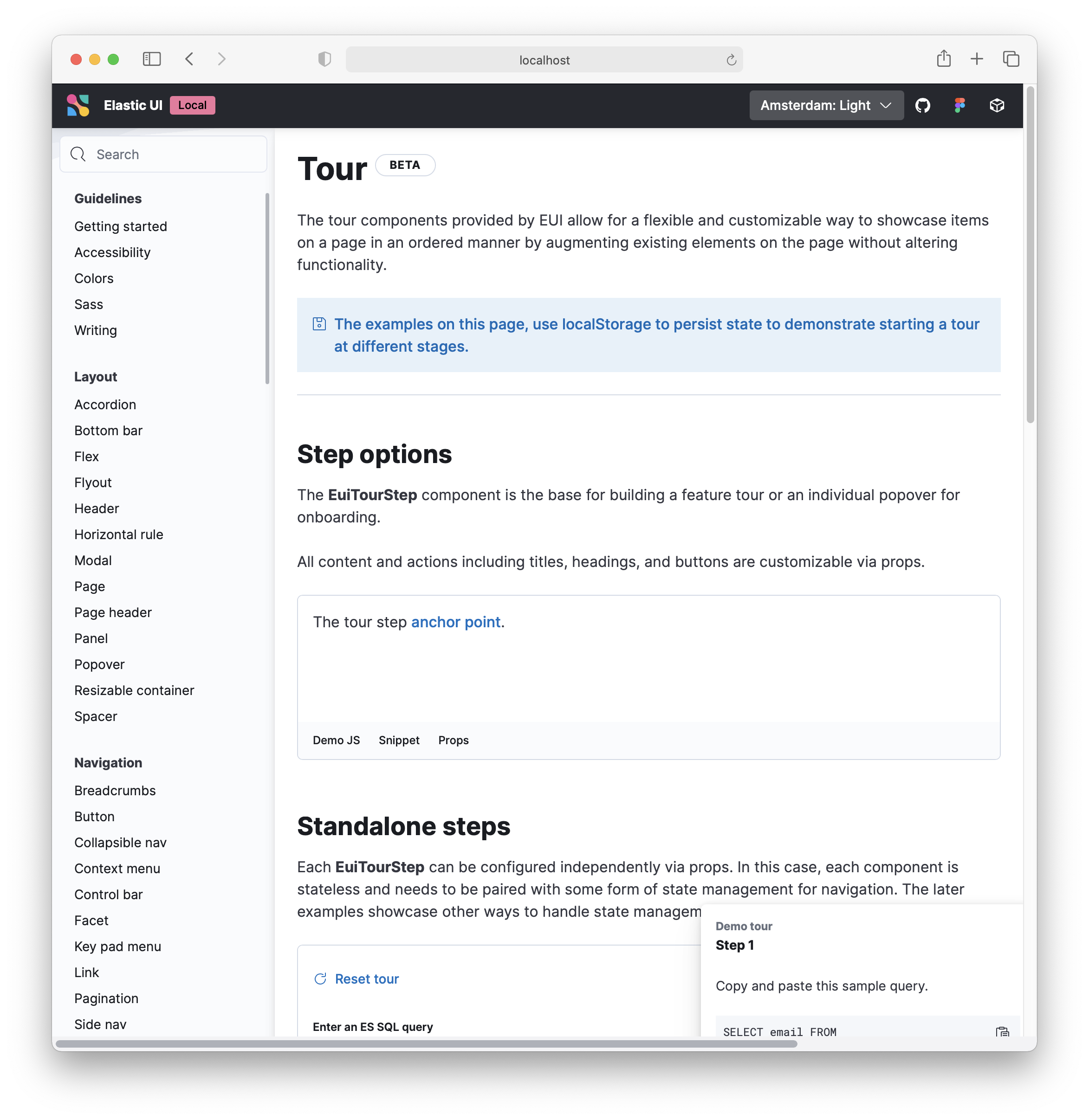[EuiTour] Position is wrong when element is out of current viewport · Issue #5226 · elastic/eui ...