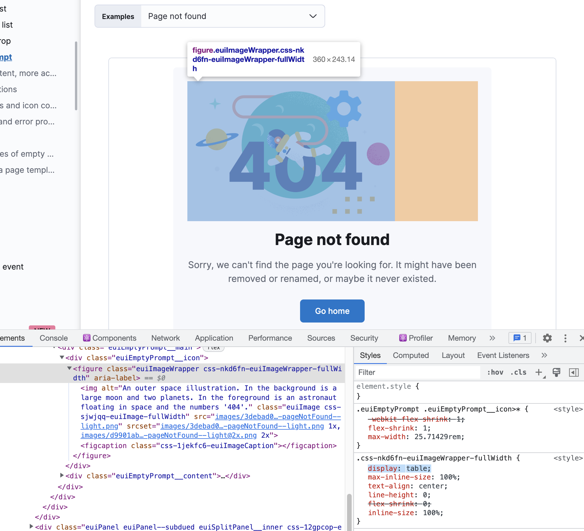 [EuiImage] Using `display: table` breaks `fullWidth` centering · Issue #6080 · elastic/eui · GitHub