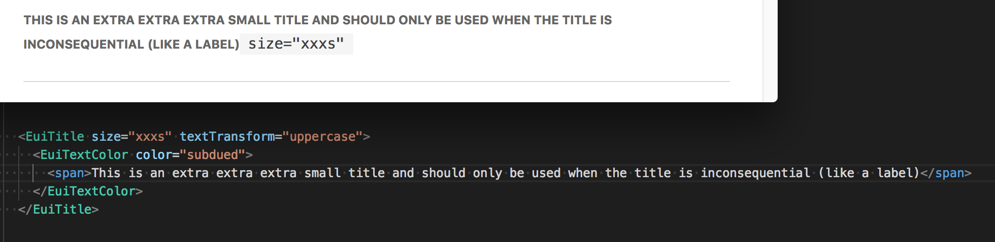 Headings don't apply EuiTextColor when set on EuiText · Issue #956 · elastic/eui · GitHub