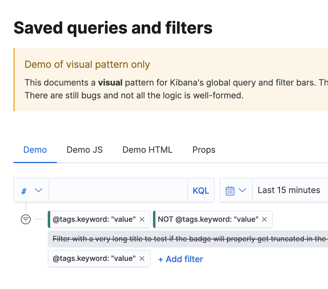 [AMSTERDAM] Suggest filter buttons need some cleanup · Issue #3046 · elastic/eui · GitHub