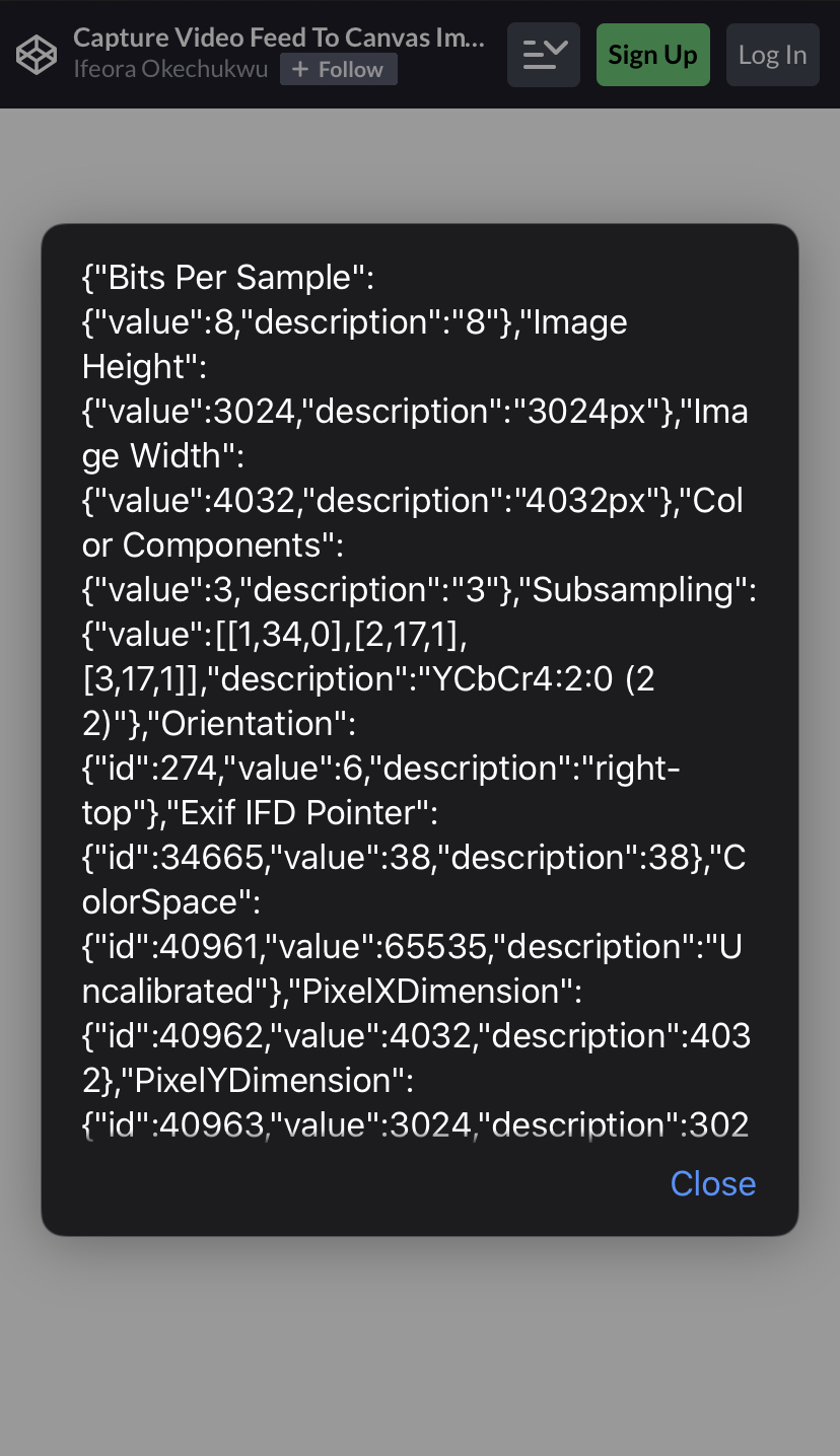 EXIF photo Data: important data missing on iPhone 11 images · Issue #124 · mattiasw/ExifReader ...