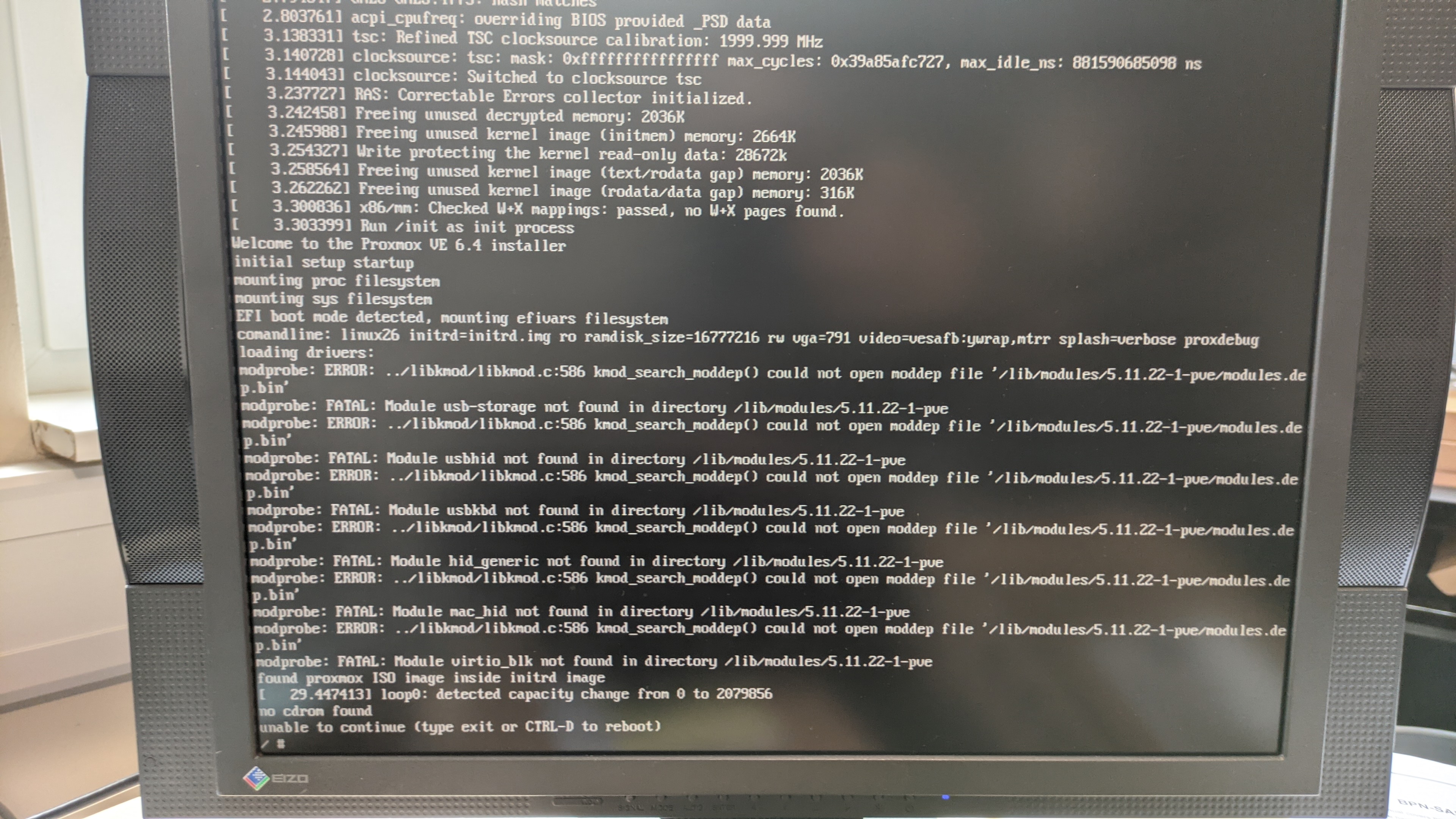 kernel panic on PXE boot · Issue #21 · morph027/pve-iso-2-pxe · GitHub