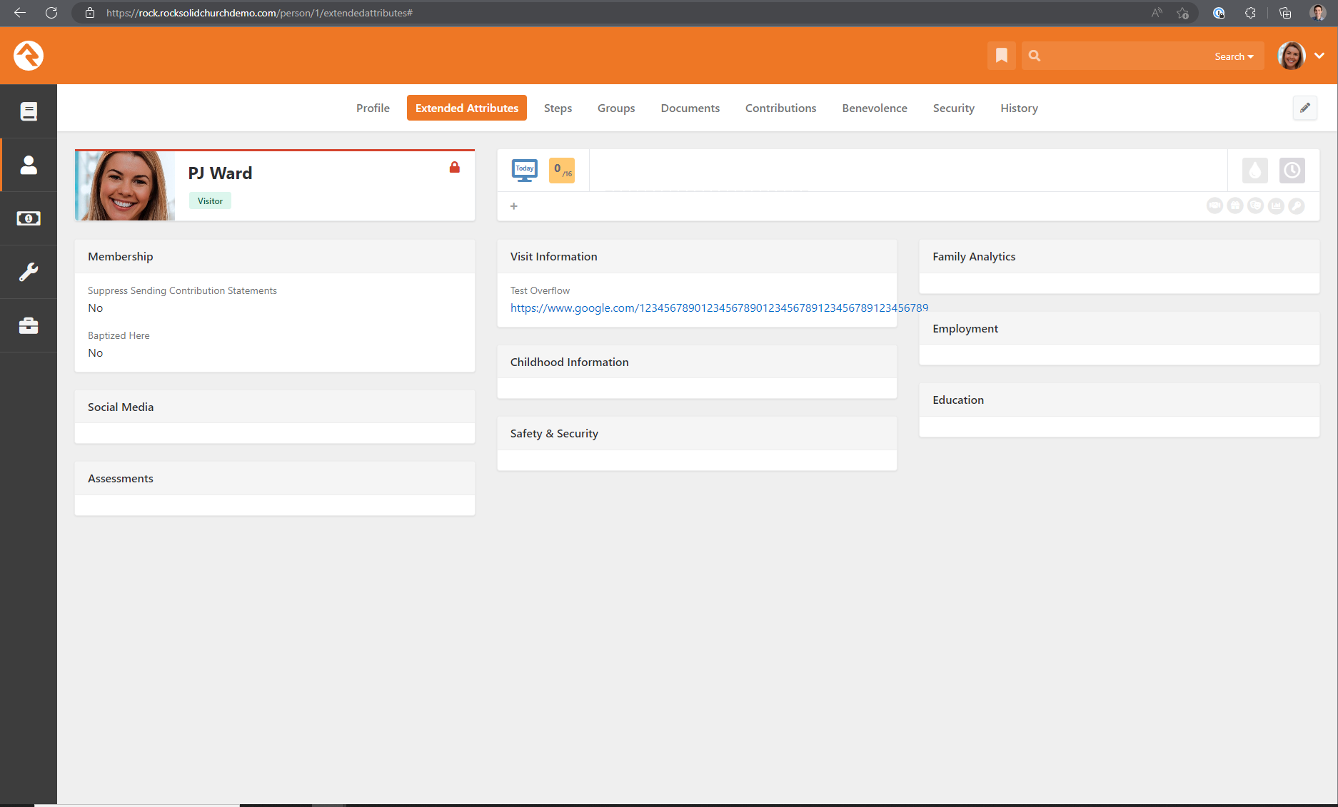 Attributes Of Type Url Link Overflowing Block · Issue 5301 · Sparkdevnetwork Rock · Github