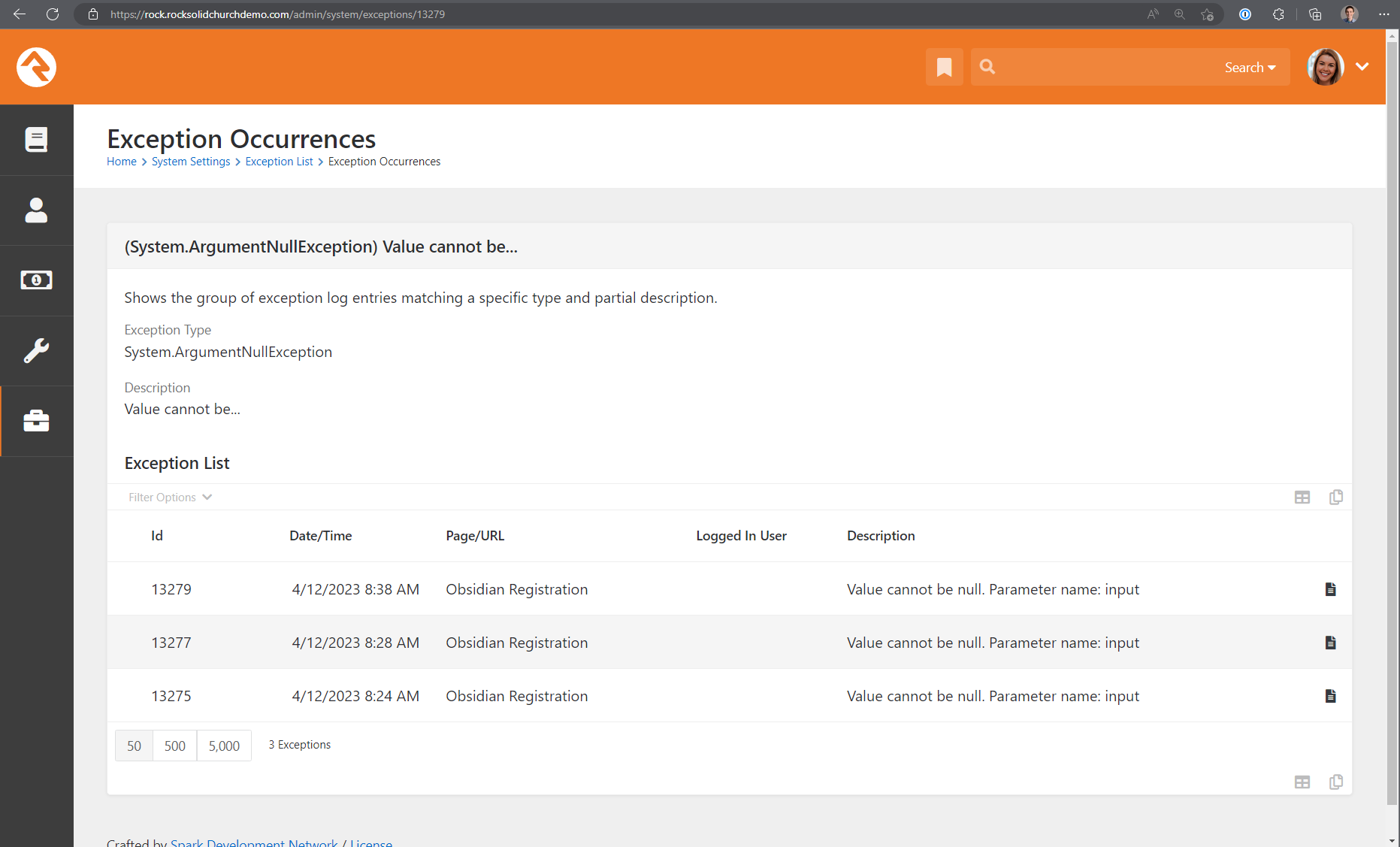 Obsidian Registration Generates Exception Message When HTTP_USER_AGENT ...