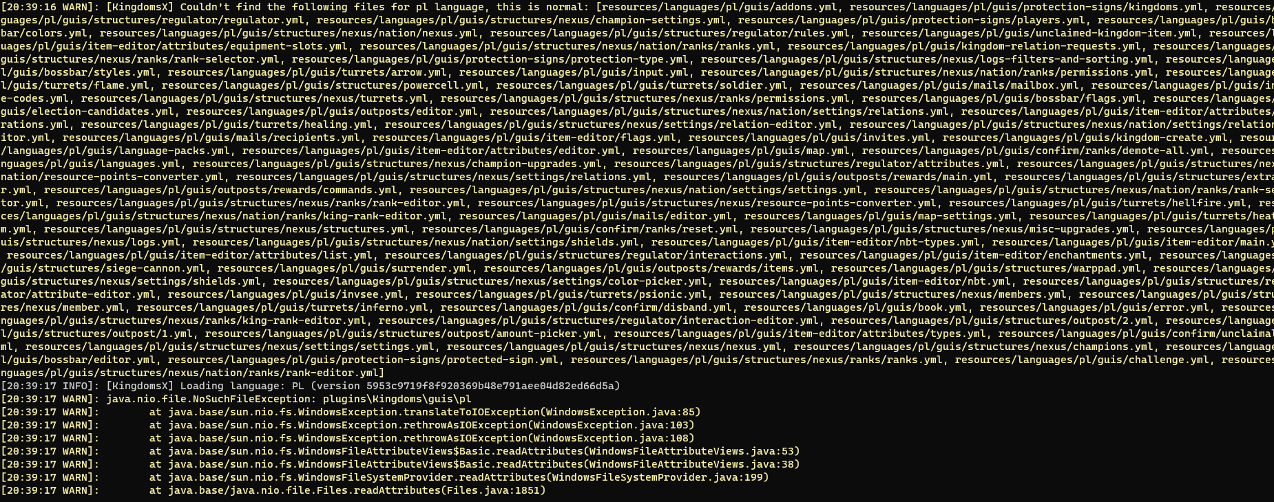 Lots of bugs after update · Issue #45 · CryptoMorin/KingdomsX · GitHub