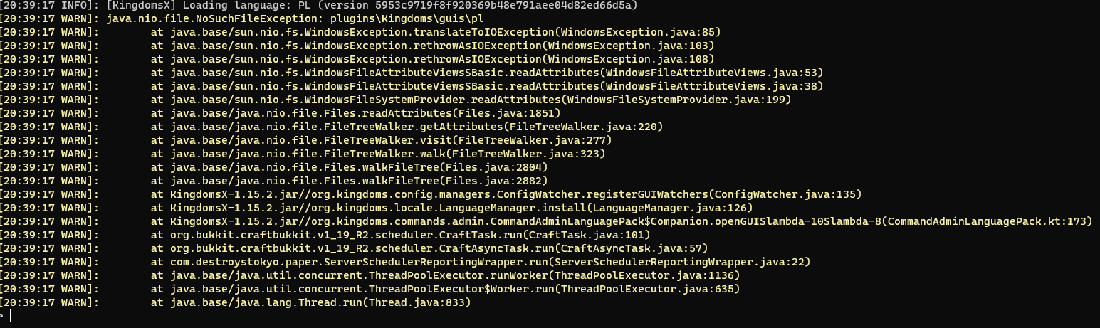 Lots of bugs after update · Issue #45 · CryptoMorin/KingdomsX · GitHub