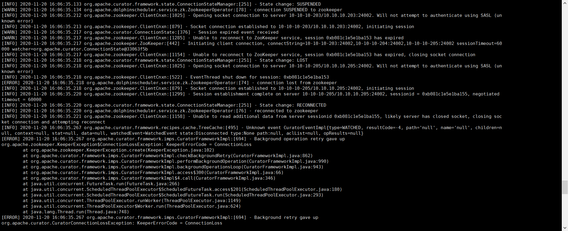 [DISCUSS]ZK enabled Kerberos authentication · Issue #4089 · apache/dolphinscheduler · GitHub