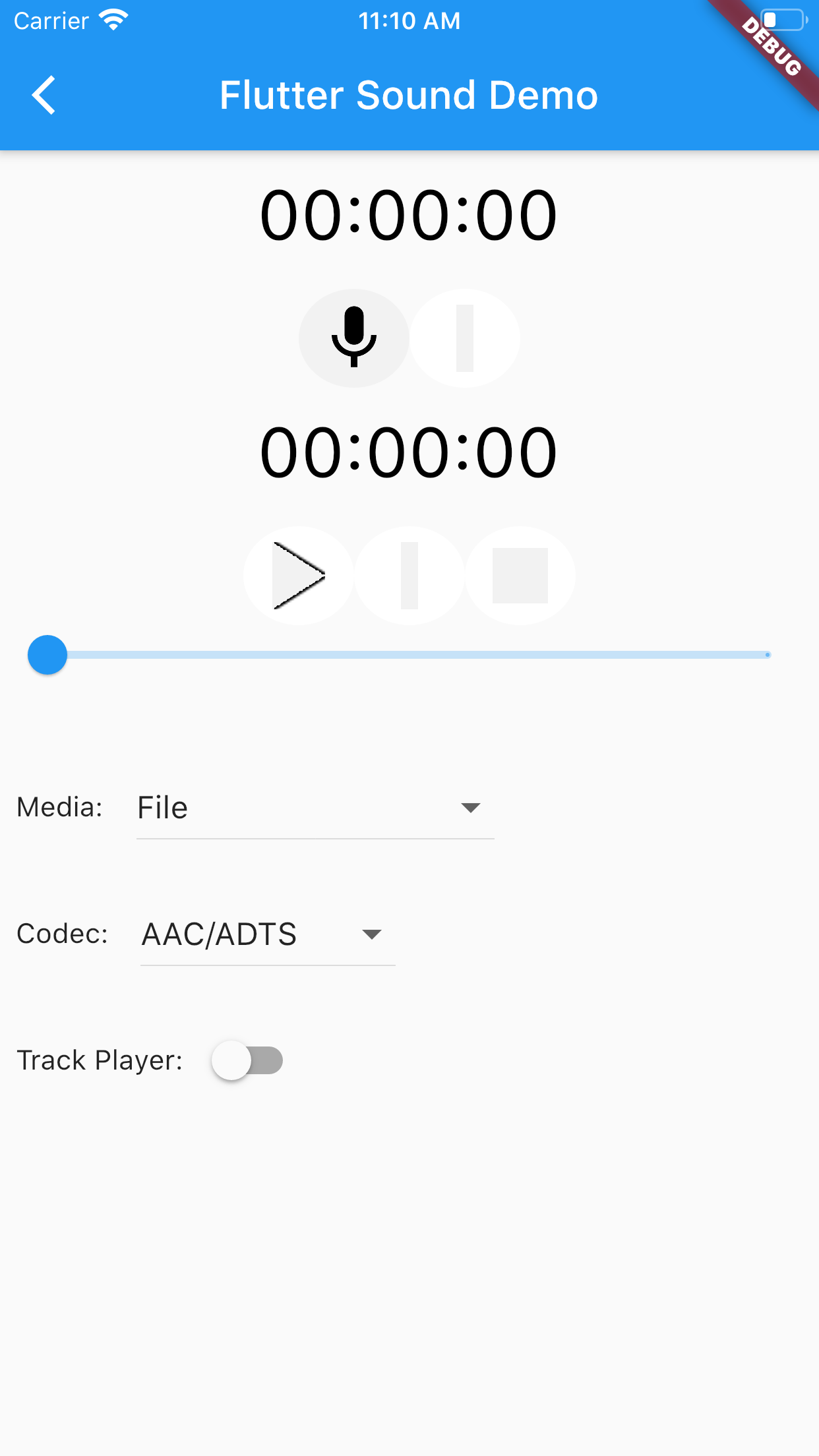 [BUG] Recorder crash on Demo · Issue #569 · Canardoux/flutter_sound · GitHub