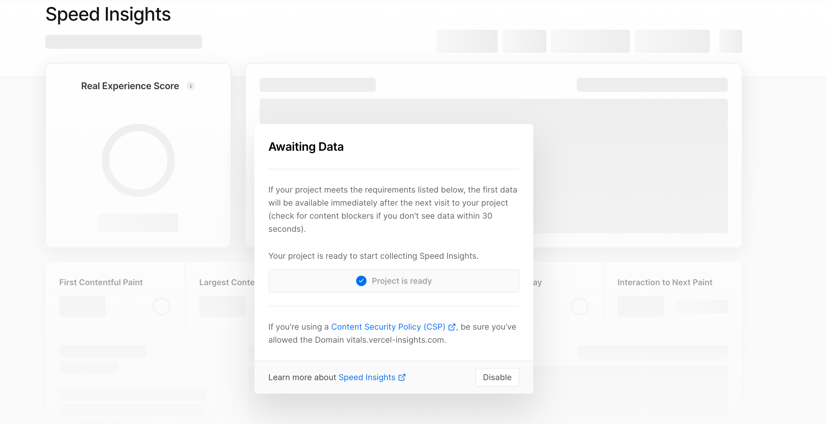 How to enable Speed insights ? · vercel vercel · Discussion #9863 · GitHub