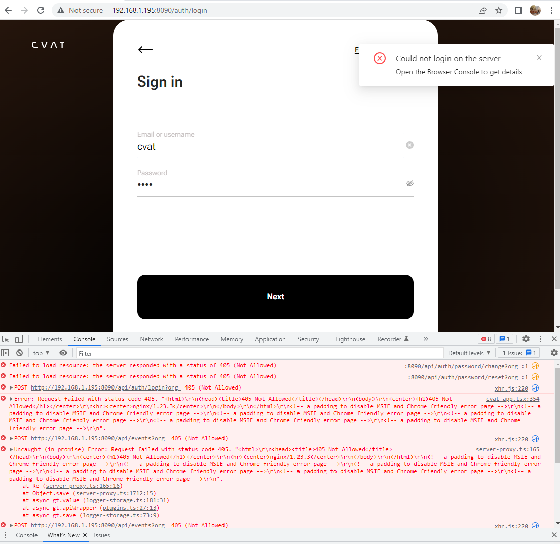 Can not login to CVAT on kubernetes k3s installed via helm · Issue ...