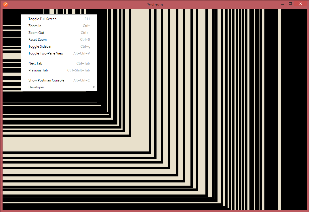Blank Screen Which Black White Or Brown On Load · Issue 4958 · Postmanlabspostman App Support