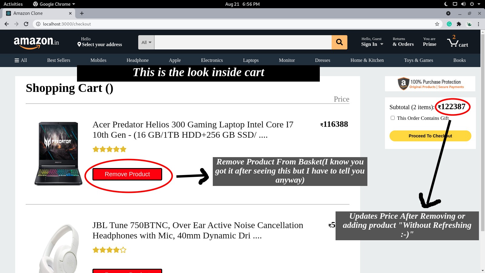 GitHub - Royalatomo/Amazon-Clone: This is the web application developed ...