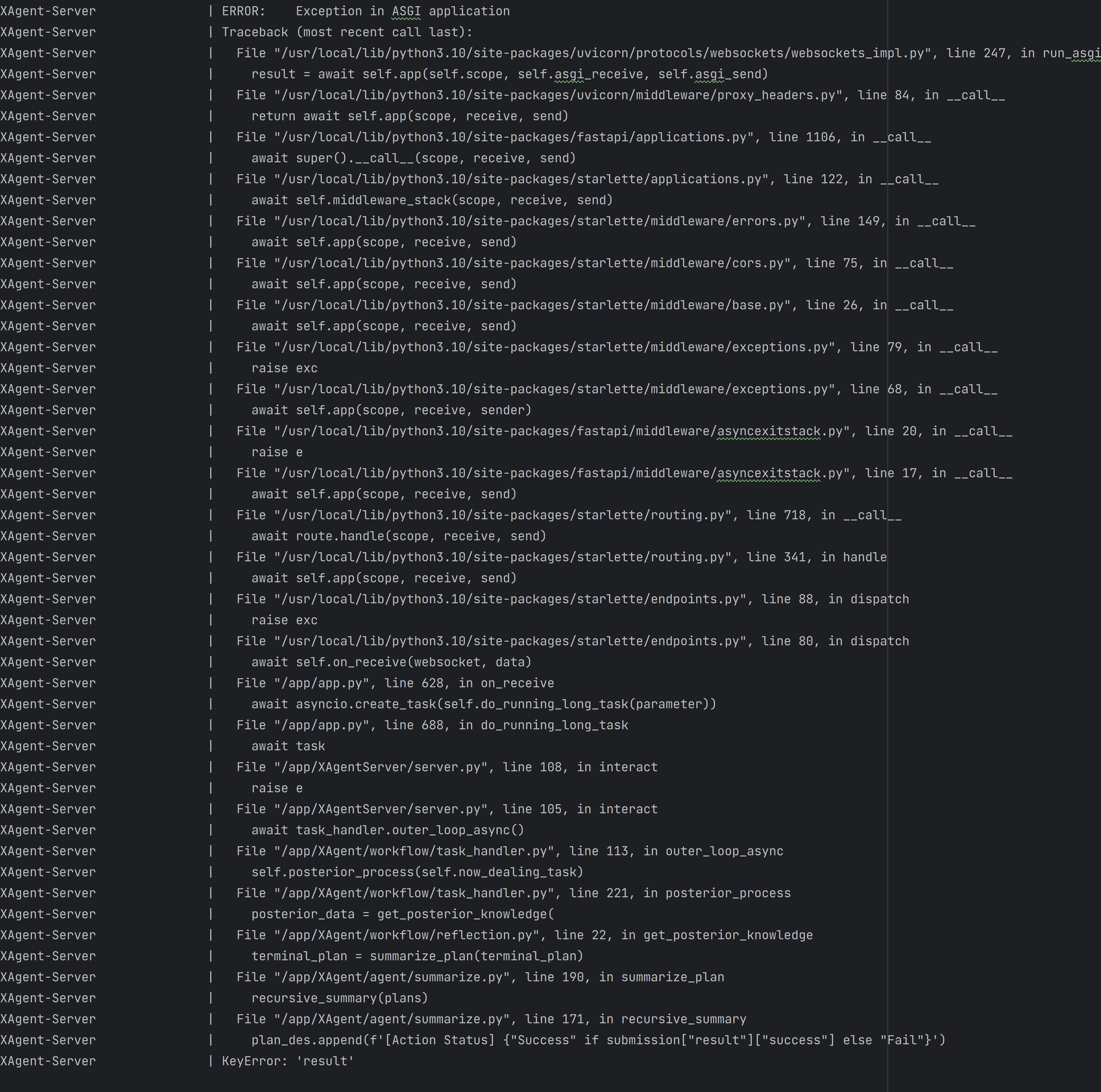 web UI ，File write exception occurred at the end of task execution · Issue #151 · OpenBMB/XAgent ...