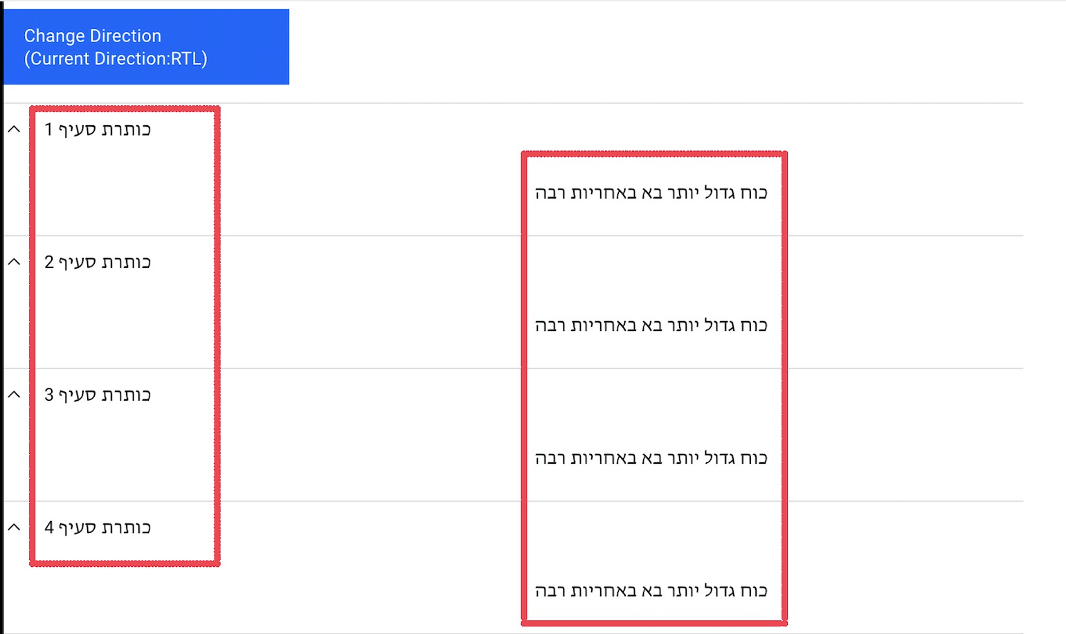 Bidi Support For Accordion Component Some Of The Ui Layouts Are Not Mirrored · Issue 1614