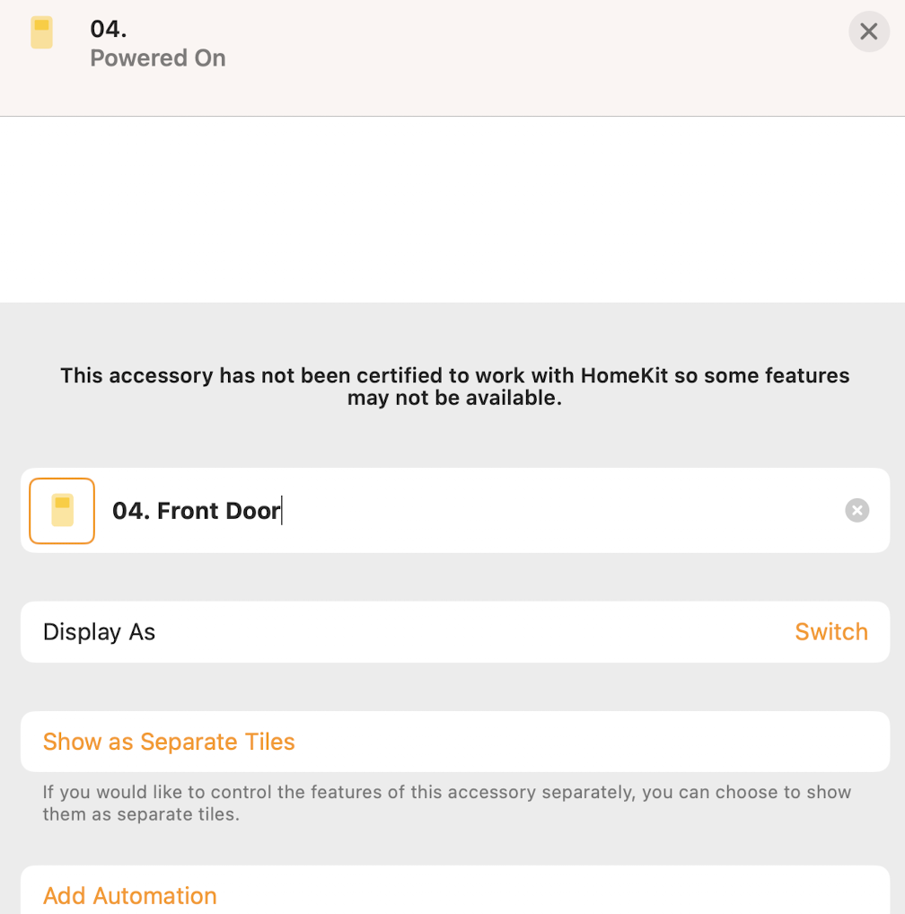 Doorbell - no names on accessories · Issue #927 · hjdhjd/homebridge ...
