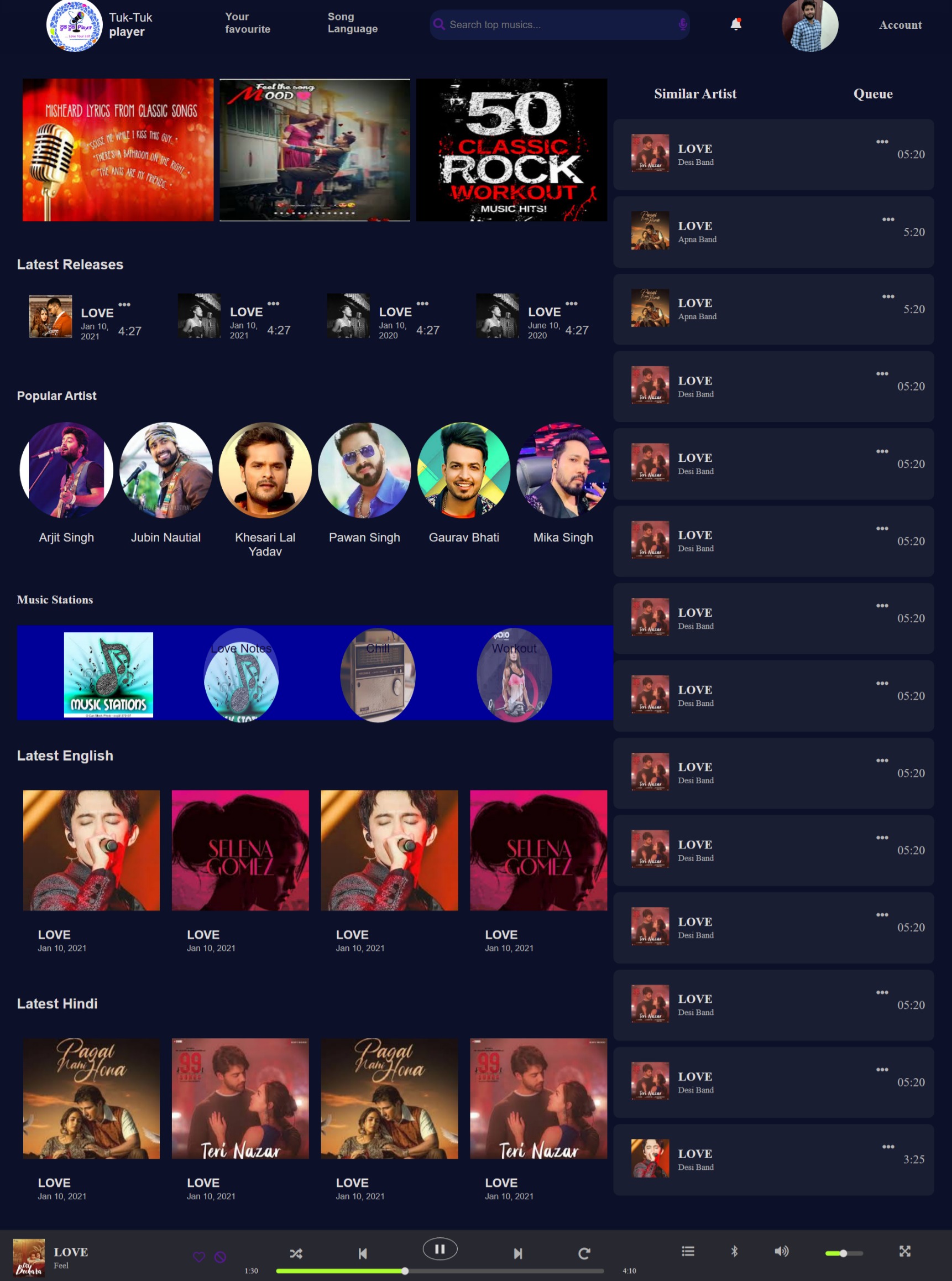 GitHub - ankityadav7420/Tuk-Tuk-music-player