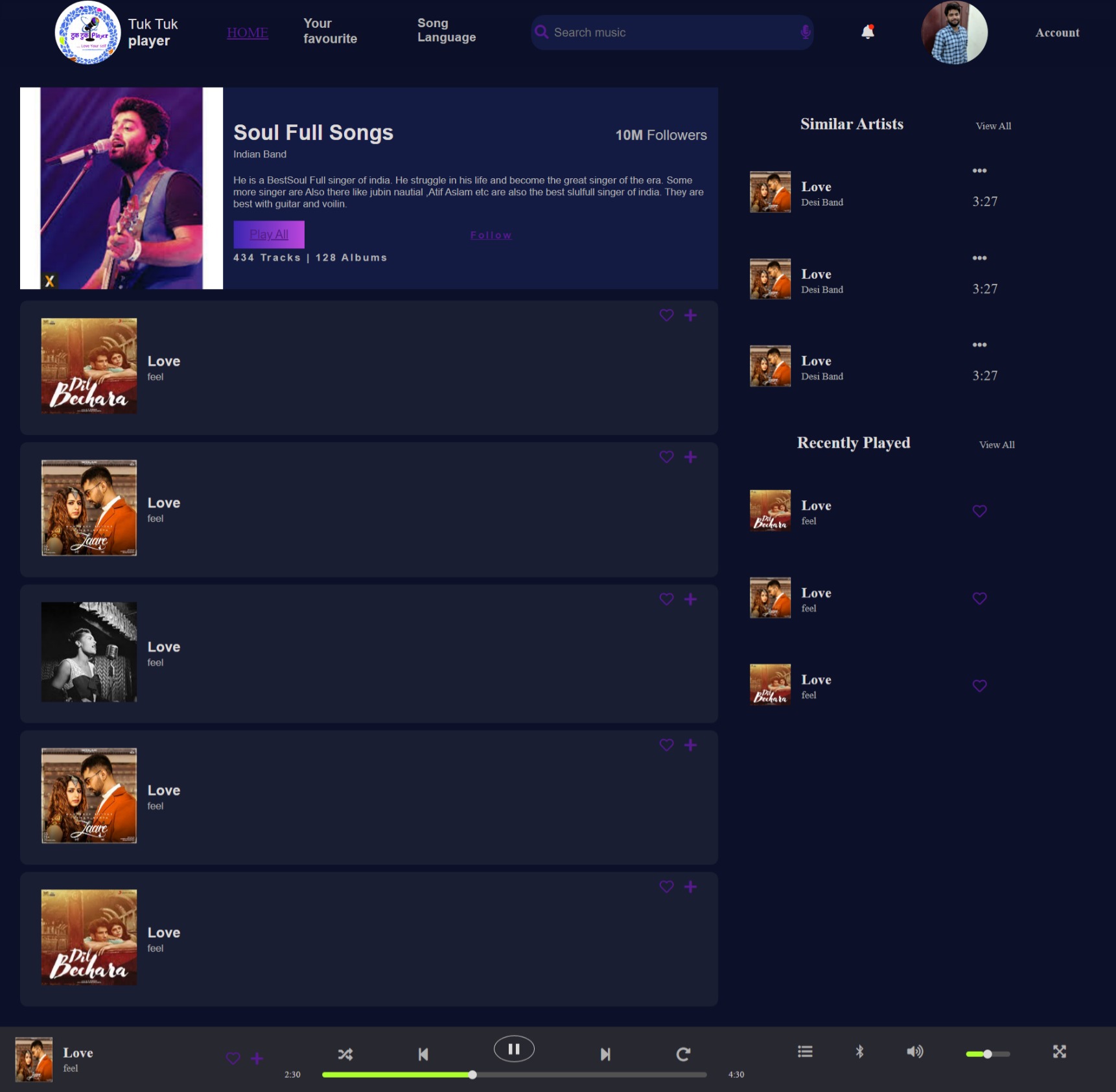 GitHub - ankityadav7420/Tuk-Tuk-music-player