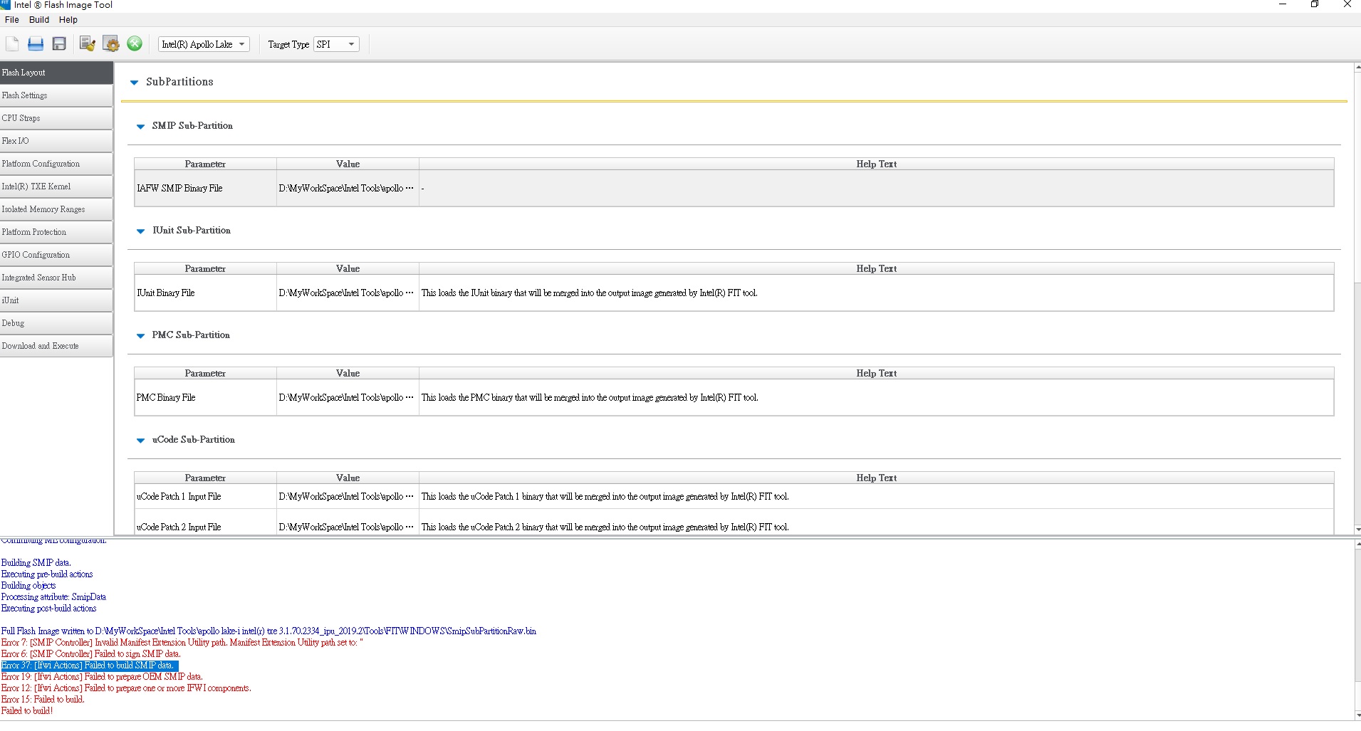 [APL] We can NOT use IFWI from RDC for stitching SBL · Issue #510 · slimbootloader ...
