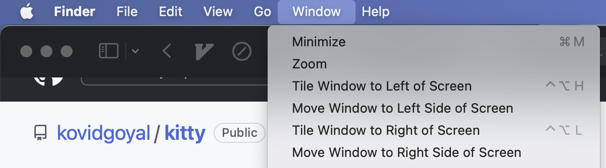 macOS: App Shortcut does not work · Issue #5132 · kovidgoyal/kitty · GitHub