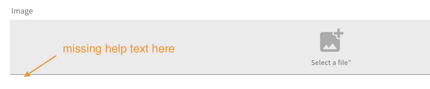 Headless CMS - file field missing helpText · Issue #1804 · webiny/webiny-js · GitHub
