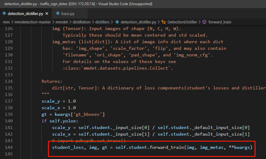 Should I change the mmdet/detectors/base.py when I train yolox? · Issue #67 · yzd-v/FGD · GitHub