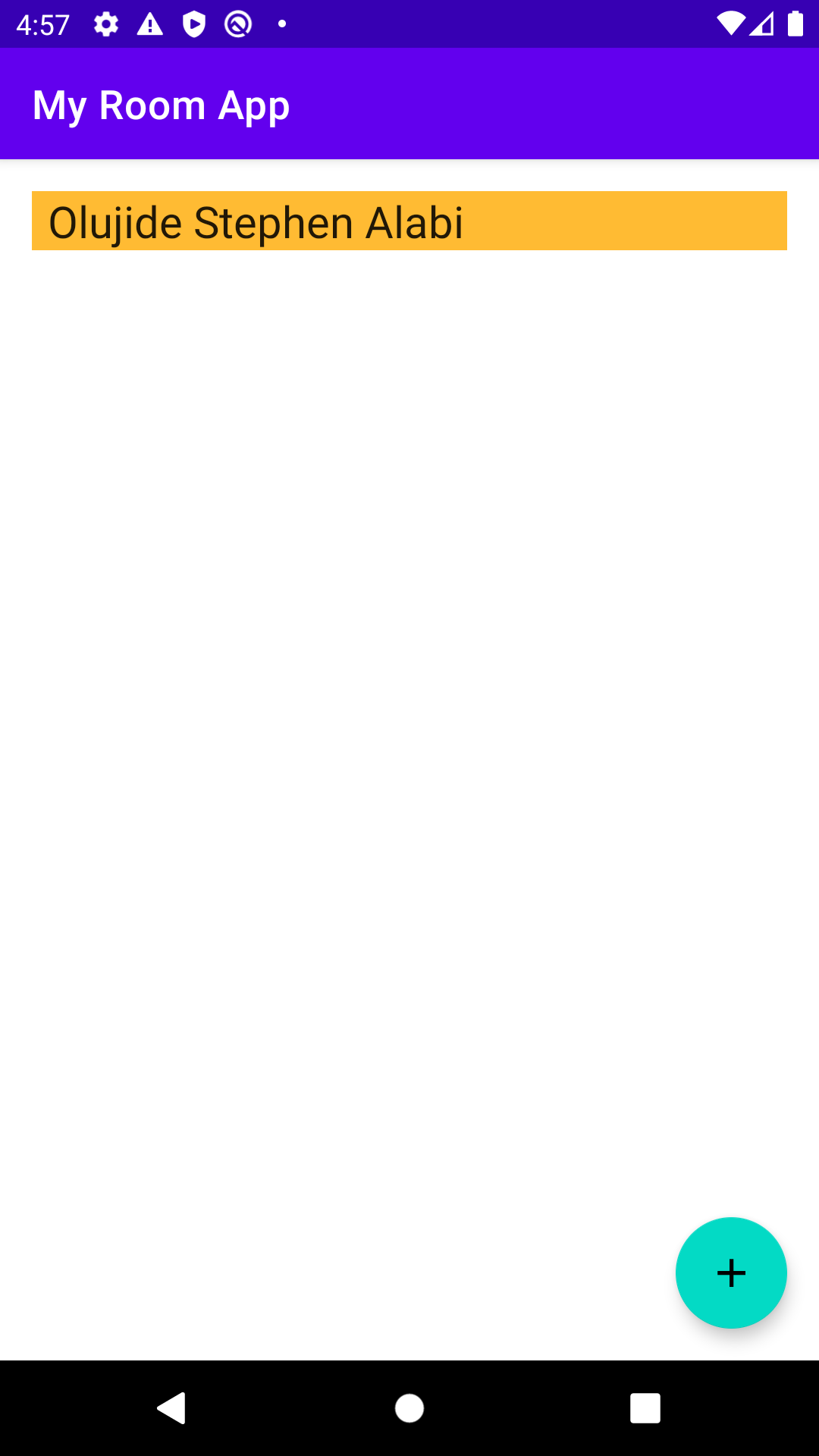 GitHub - olujide2000/RoomSampleApp