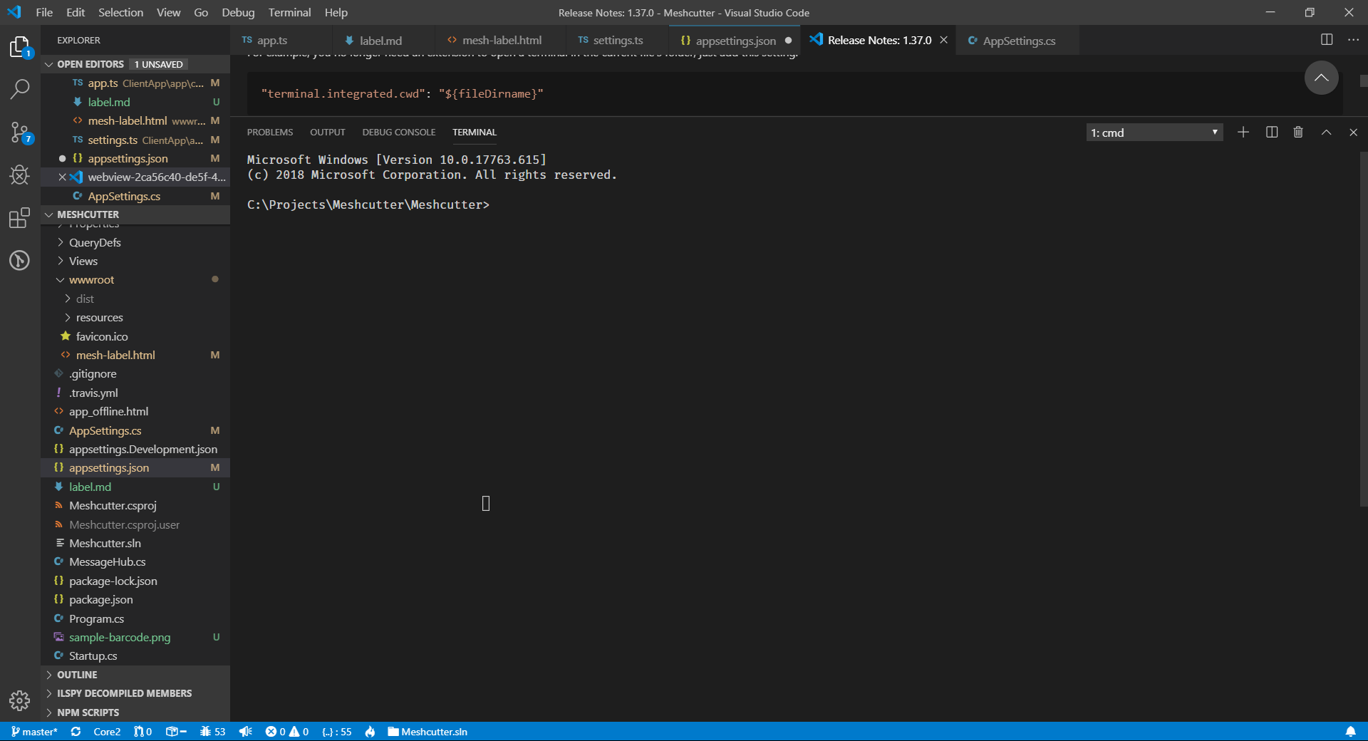 Terminal behavior at start · Issue #78736 · microsoft/vscode · GitHub