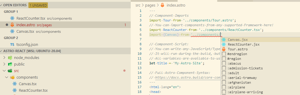 馃悰 Bug Issue With Types And Intellisence In Astro Project With Framework React Solid 1817