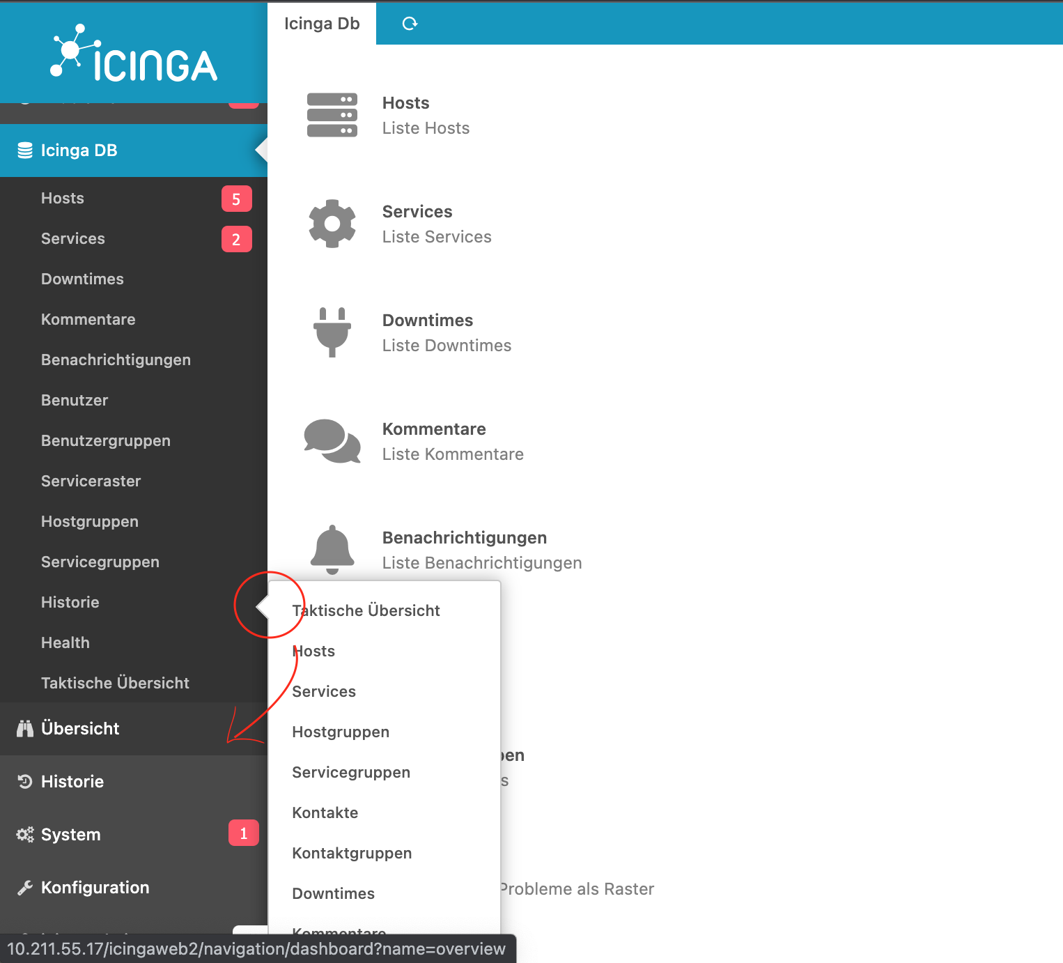 Navigation menu hover arrow misplassed · Issue #4594 · Icinga/icingaweb2 · GitHub