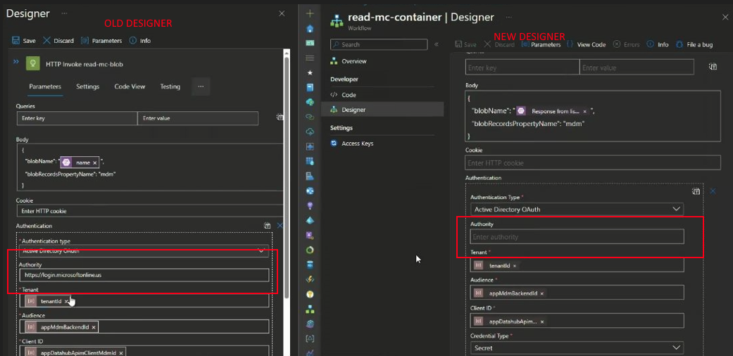 Logic App Designer - Code changes are not being reflected in the Designer · Issue #3098 · Azure ...