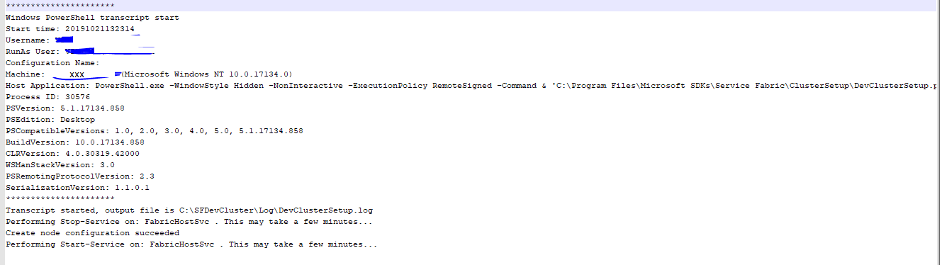 Failed to start the local cluster manager · Issue #408 · microsoft ...
