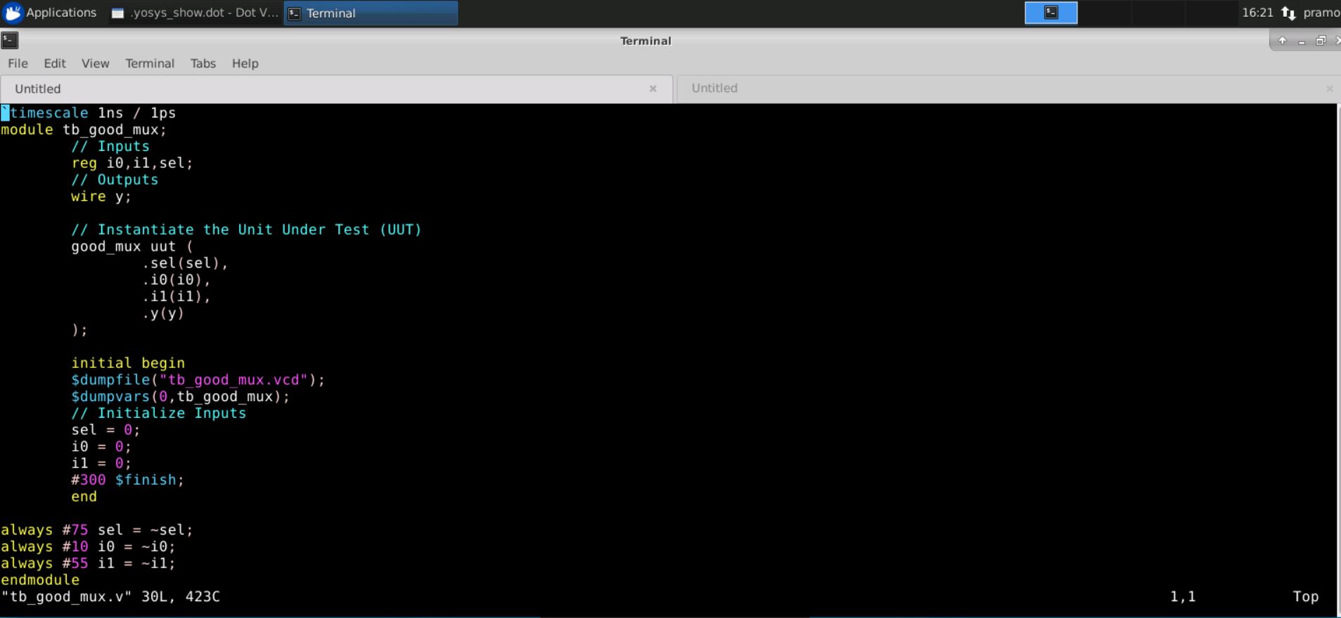 GitHub - Pramod-Krishna/RTL-design-with-verilog-using-SKY130-Technology