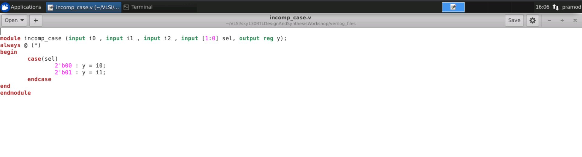 GitHub - Pramod-Krishna/RTL-design-with-verilog-using-SKY130-Technology
